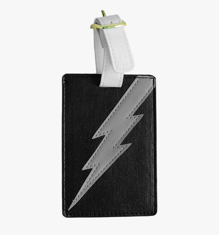 Black Lightning Bolt Tag – mae lee's boutique